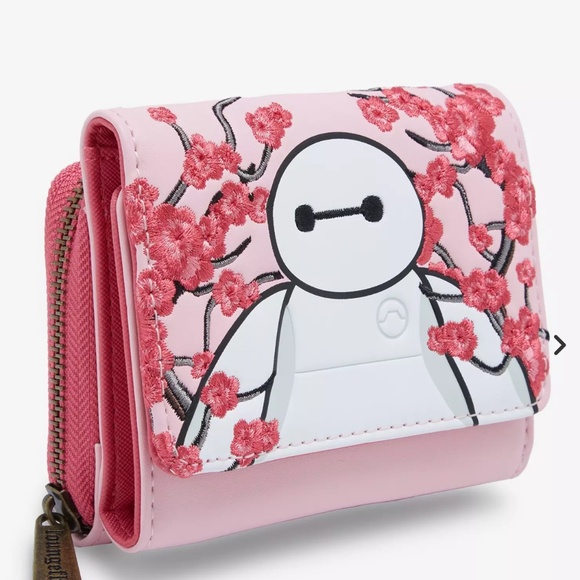 Bags | Iso Baymax Loungefly Cherry Blossom Wallet | Poshmark